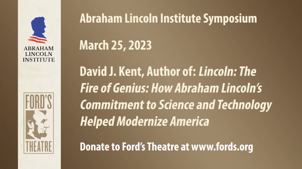 26th Annual Abraham Lincoln Institute Symposium David J Kent Ford